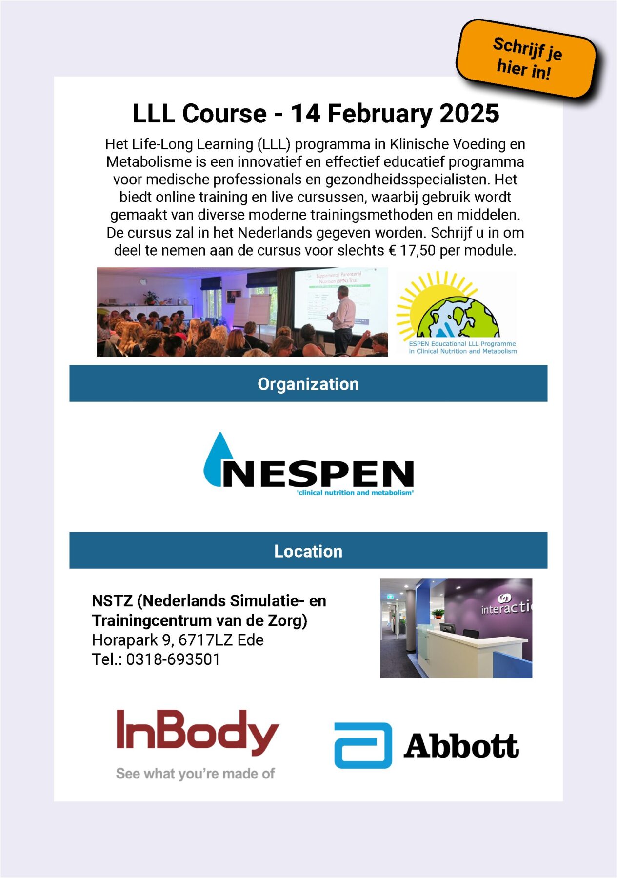 NESPEN LLL Course — Interactie Groep